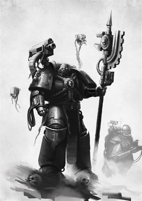 Artstation Iron Hand Techmarine Warhammer 40000