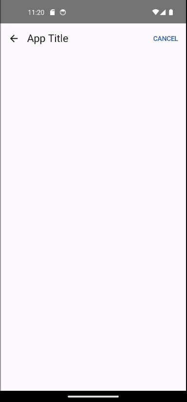 The Text Inside Topappbar Is Not Clicking In Android Compose App Stack Overflow