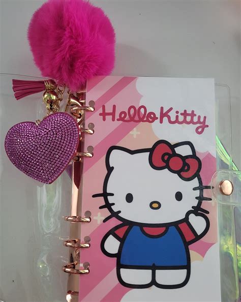 Kitty Themed Savings Binder Helo Kitty Savings Challenges Binder