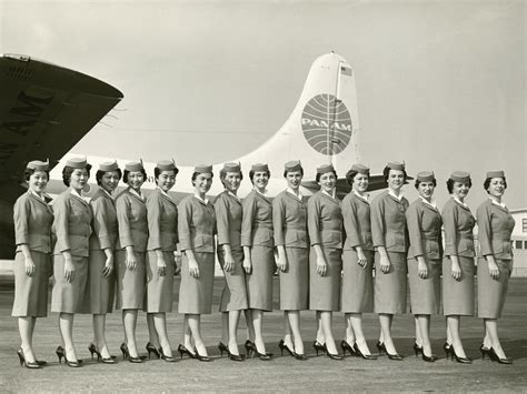 Vintage Photos Show The Stunning Evolution Of Flight Attendant Uniforms