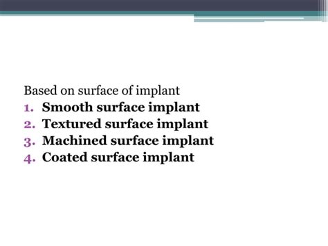 Classification Of Dental Implant Pptx Dental Health Diseases And