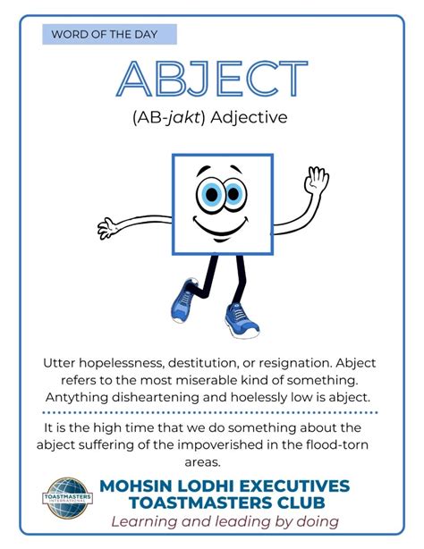 Mohsin Lodhi Executives Toastmasters Club On Linkedin Todays Word Of