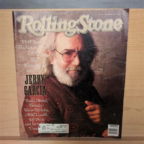 Rolling Stone Magazine Issue 566 November 30 1989 Jerry Garcia £1161