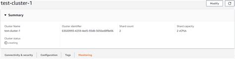 Managing Elastic Clusters Amazon DocumentDB