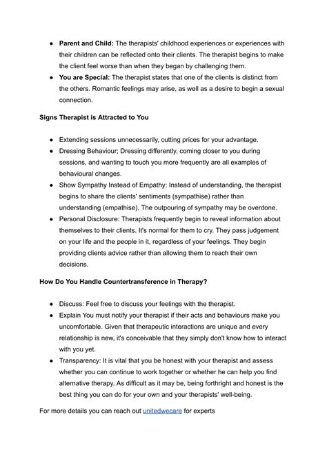 Ppt Avoiding Countertransference 5 Signs Your Therapist Is Attracted To You Powerpoint