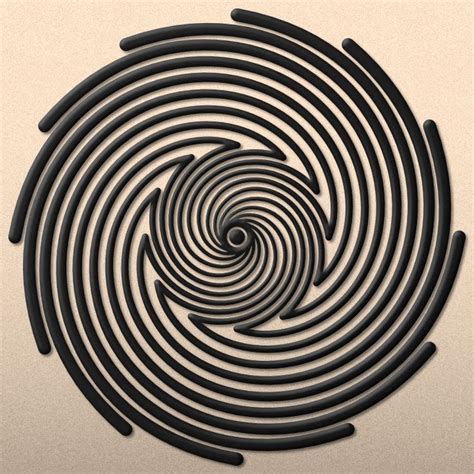 Vortex Geometric Pattern Art