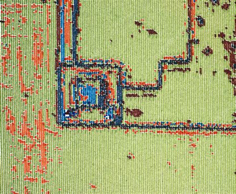 Scanning Acoustic Micrograph Of Integrated Circuit Stock Image H544 0008 Science Photo Library