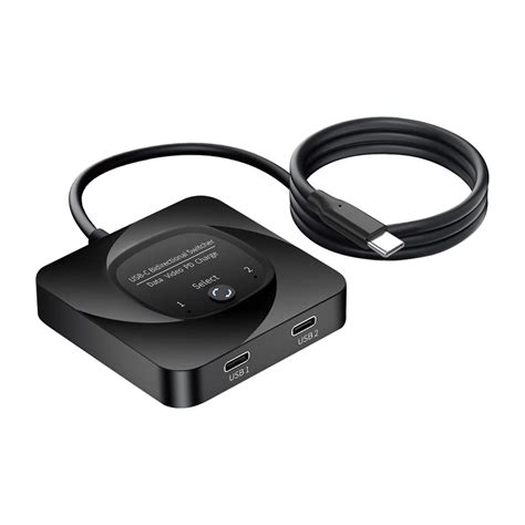 Amazon Com USB C Switch Selector In Output Plug And Play K Hz HD Support Gbps PD