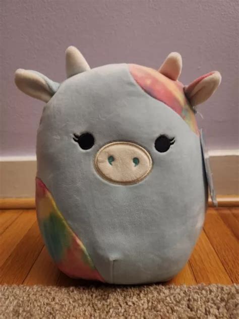 Original Squishmallows 8and Caedia The Cow Eur 11 64 Picclick De