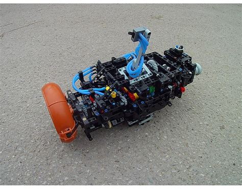 Lego Moc Authentic Realistic 16 Speed Double H Heavy Duty Truck Gearbox By Legolaus