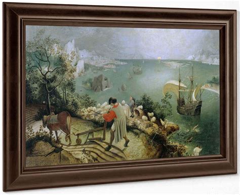 Landscape With The Fall Of Icarus By Pieter Bruegel The Elder