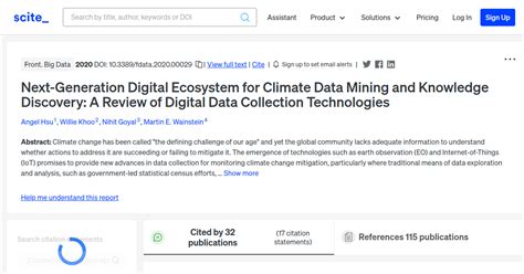 Next Generation Digital Ecosystem For Climate Data Mining And Knowledge Discovery A Review Of