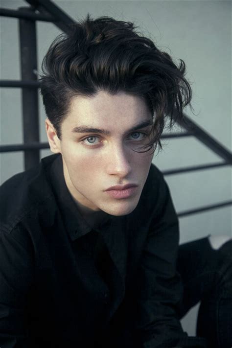 Male Model Brown Hair