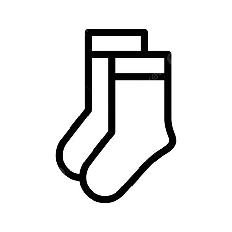 Footwear Socks Template Retro Vector Socks Template Retro Png And