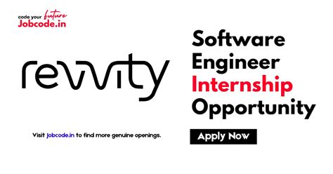 Revvity Software Engineer Internship Apply Now Jobcode