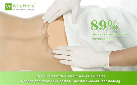 Sacrum Silicone Foam Dressing With Gentle Border For Sacral