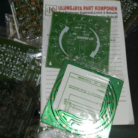 Jual Pcb Running Led Circle Runing Led Kit Layout Pcb Kab Bekasi Ulungjaya Part Komponen