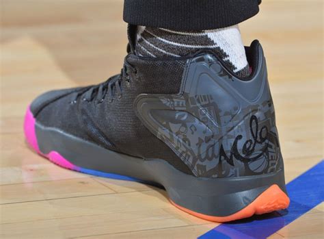 Solewatch Carmelo Anthony Debuts The Jordan Melo M12 At Msg Jordans