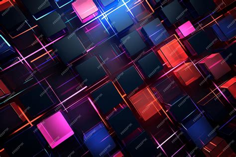 Premium Photo Dynamic Poster Fusion A Chronicle Of Rangercore Adventures Futuristic Patterns