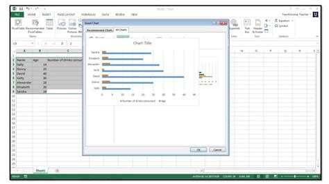 How To Insert Charts Into An Excel Spreadsheet In Excel 2013