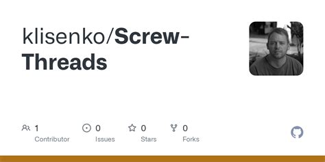Github Klisenkoscrew Threads