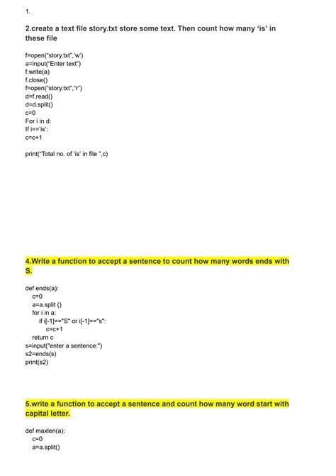 SOLUTION Class Xii Computer Science Project Questions With Answers