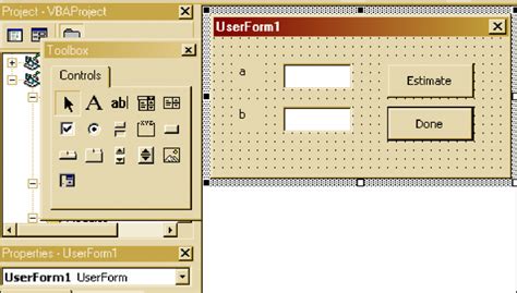 User Form For A Linear Regression Application Download Scientific