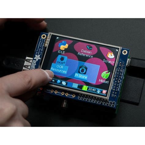 Pantalla Tft Raspberry Pi 28 Táctil Adafruit Pitft Adafruit 1601