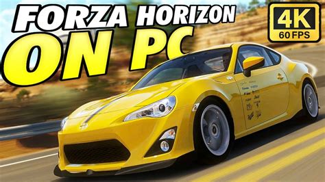 Forza Horizon 1 in 4K 60 FPS Tutorial - on PC is gorgeous - XBOX 360 ...