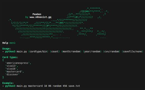 Python Credit Card Generator · Github Topics · Github