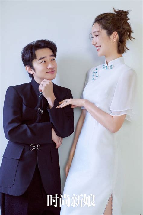 李亚男穿白色旗袍古典端庄 与王祖蓝相依偎超甜蜜 搜狐大视野 搜狐新闻