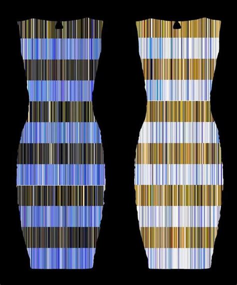 Blue And Yellow Dress Illusion At Meghan Herbert Blog