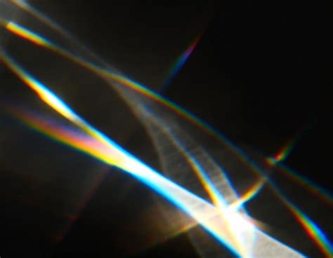 Premium Photo Abstract Closeup Of Light Refraction Patterns On A Dark