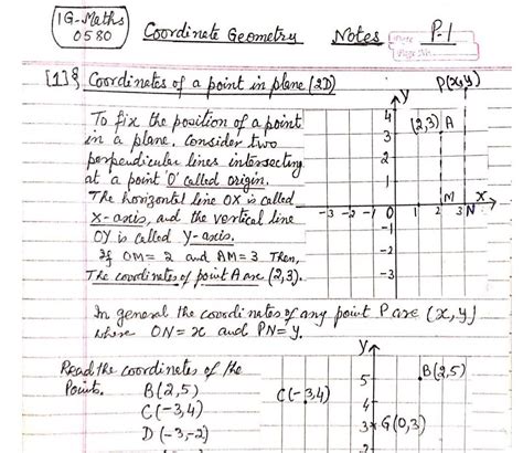 Igcse Mathematics 0580 Coordinate Geometry Cambridge Igcse