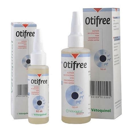Otifree Limpiador de oídos para perros y gatos Formato 160 ml