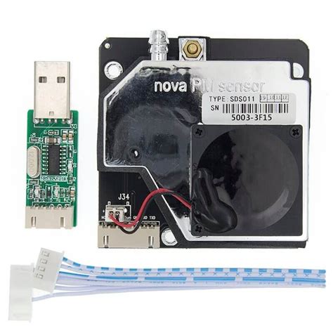 Sensor Nova Pm Sds011 Lasér Calidad De Aire Unit Electronics
