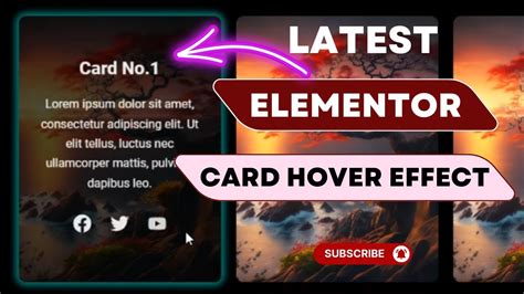 Create Stunning Card Hover Effects With Elementor Tutorial 2025 Youtube