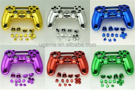 Controller Shell For Ps4 Chrome Silver Color Buy Controller Shell For Ps4 For Ps4 Controller