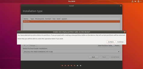 How To Install Ubuntu LTS Bionic Beaver On UEFI And Legacy BIOS System
