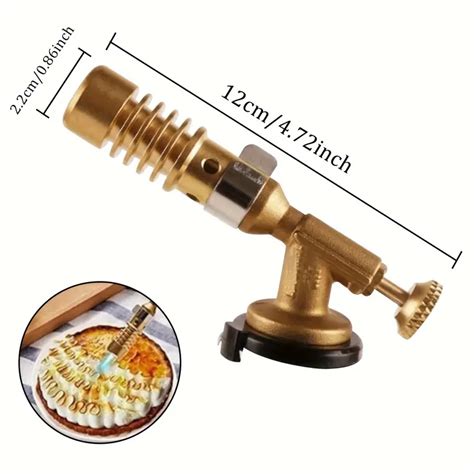 가스 버너 용접 토치 화염 건 고온 황동 가스 토치 송풍기 브레이징 브레이징 프로판 용접 가능한 파이프 Temu