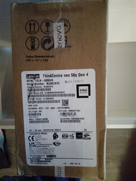 Used Lenovo Thinkcentre Neo Q Gen Gb Ssd Intel Core I Th Gen Ghz Ubb Threads