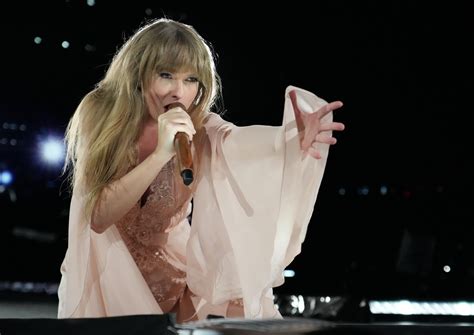 One Well Timed Wink At Her Eras Tour Show Over The Weekend Sends Taylor