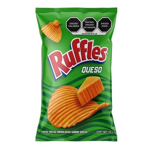 Sabritas Rufles Verde Potato Chips 458 Oz