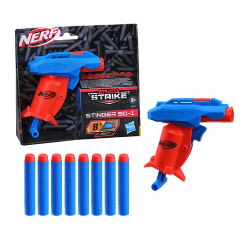 Бластер Nerf Alpha Strike Slinger Sd 1 8 стрели Emag Bg