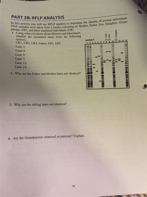 Solved In This Activity You Will Use Rflp Analysis To