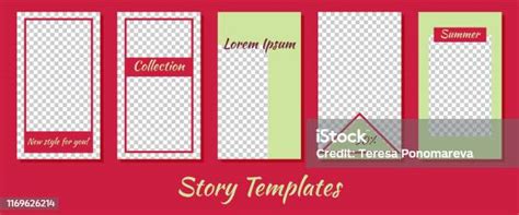 소셜 네트워크에 대한 미니멀 한 이야기의 집합입니다 프레임 패키지로 고유한 콘텐츠를 만들 수 있습니다 스토리용 템플릿입니다