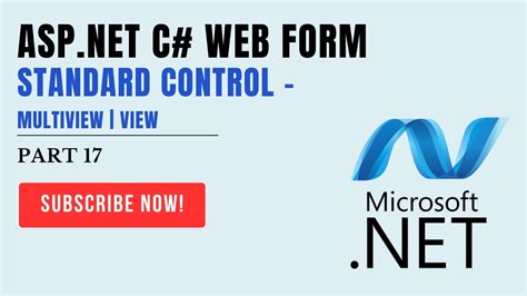 17 Multiview And View Aspnet C Web Form Control Ithw Aspnet Youtube