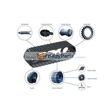 Rouleau Tendeur Avant 772162 37110 77216237110 Pour Excavatrice Yanmar B7f