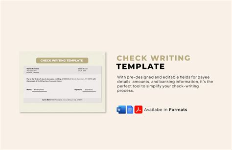 Blank Check Template In Illustrator Word Psd Download Template