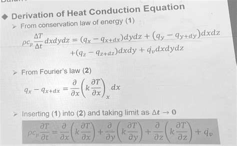 Heat Conduction Equation Derivation Cylindrical Coordinates Tessshebaylo